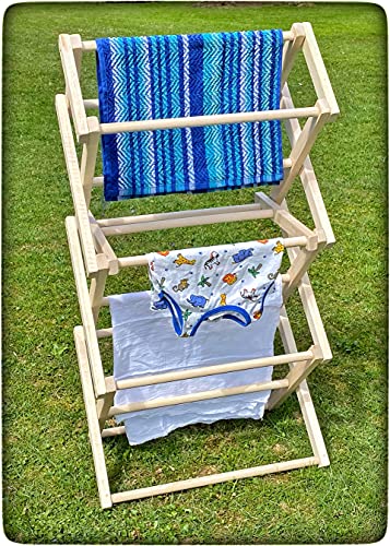 Wood Dryer Rack