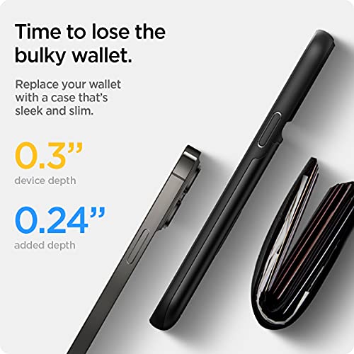 Spigen Slim Armor CS Designed for iPhone 13 Pro Case (2021) - Black