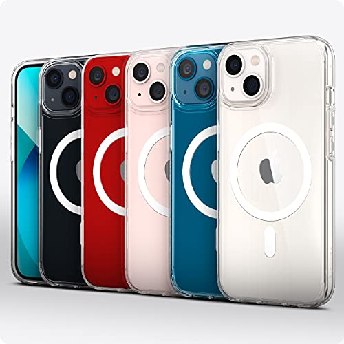 Spigen Ultra Hybrid Mag (MagFit) Compatible with MagSafe Designed for iPhone 13 Mini Case (2020) - White