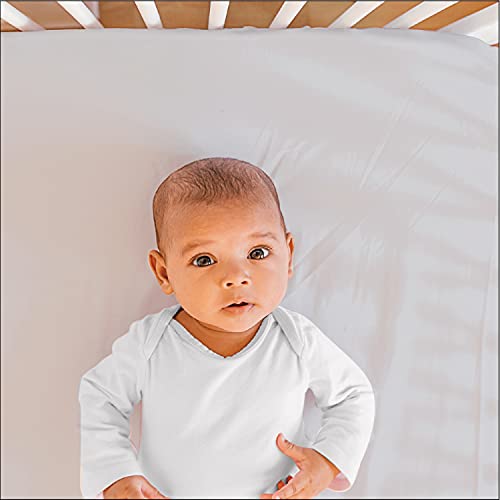 The Peanutshell Fitted Crib Sheet Set for Baby Boys or Girls - Unisex 4 Pack - Woodland Animals & Buffalo Plaid