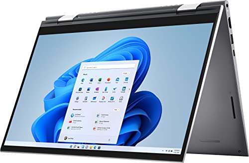 Dell Inspiron 5410 Home & Business 2-in-1 Laptop (Intel i5-1135G7 4-Core, 8GB RAM, 2TB PCIe SSD, Intel Iris Xe, 14.0" 60Hz Touch Full HD (1920x1080), Fingerprint, WiFi, Win 11 Pro) (Renewed)