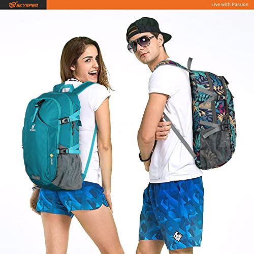 SKYSPER 40L Packable Hiking Backpack - Lightweight Foldable Backpack Travel Daypack for Women Men Outdoor Walking Bag