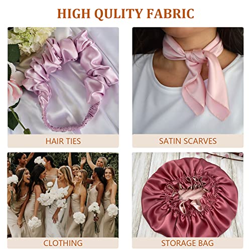 HOTGODEN Satin Fabric: 60" Wide 2 Yards,6 Yards Gold Solid Satin Fabric for Wedding, Bridal, Decoration, Fashion, Apparel Crafts