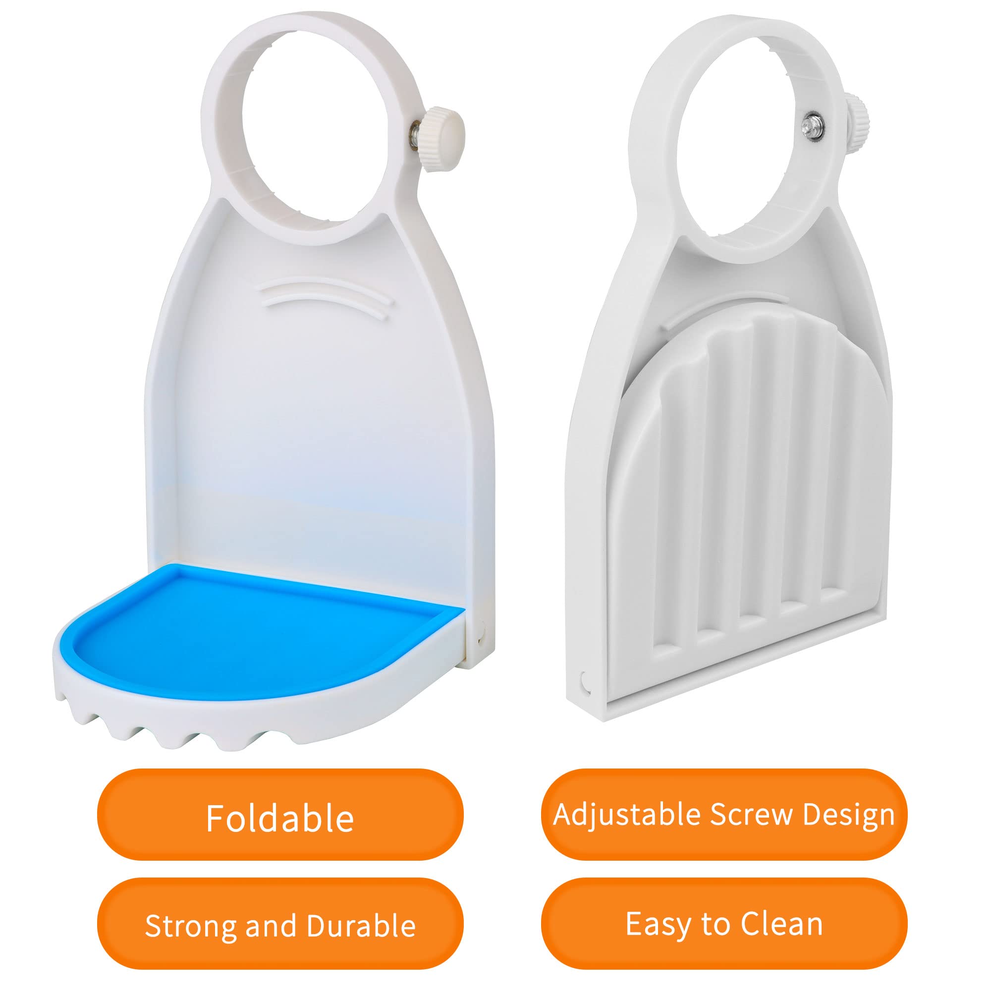 2 Pack Laundry Detergent Cup Holder Fabric Softener Drip Cup Holders Drip Catcher Tray with Fixing Screw Detergent Drip Catcher and Drip Tray Removable Silicone Pad LVYOUIF
