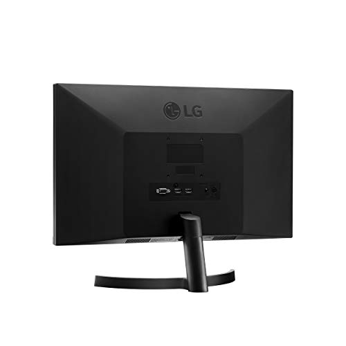 LG 24ML600M-B Monitor 24β FHD (1920 x 1080) IPS Display, 3-Side Borderless Design, Radeon FreeSync, Dual HDMI, OnScreen Control - Black