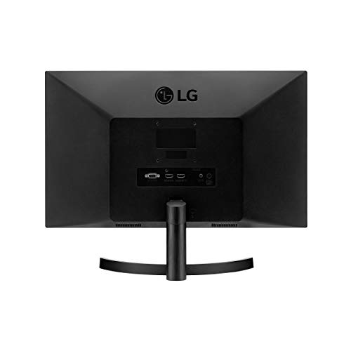 LG 24ML600M-B Monitor 24β FHD (1920 x 1080) IPS Display, 3-Side Borderless Design, Radeon FreeSync, Dual HDMI, OnScreen Control - Black