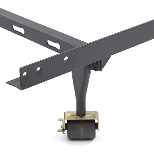 Classic Brands DeCoro Universal Heavy-Duty Metal Bed Frame | Adjustable Width Fits Twin, Twin XL, Full, Queen, King, California King, Black (J02255-0013)