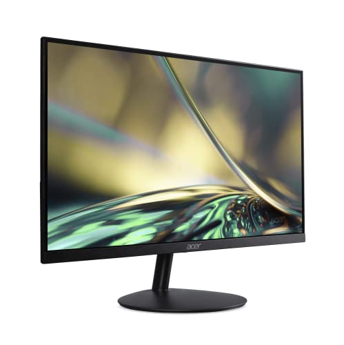 Acer SB242Y EBI 23.8" Full HD (1920 x 1080) IPS Zero-Frame Gaming Office Monitor | AMD FreeSync Technology | Ultra-Thin Stylish Design | 100Hz | 1ms (VRB) | Low Blue Light | Tilt | HDMI & VGA Ports
