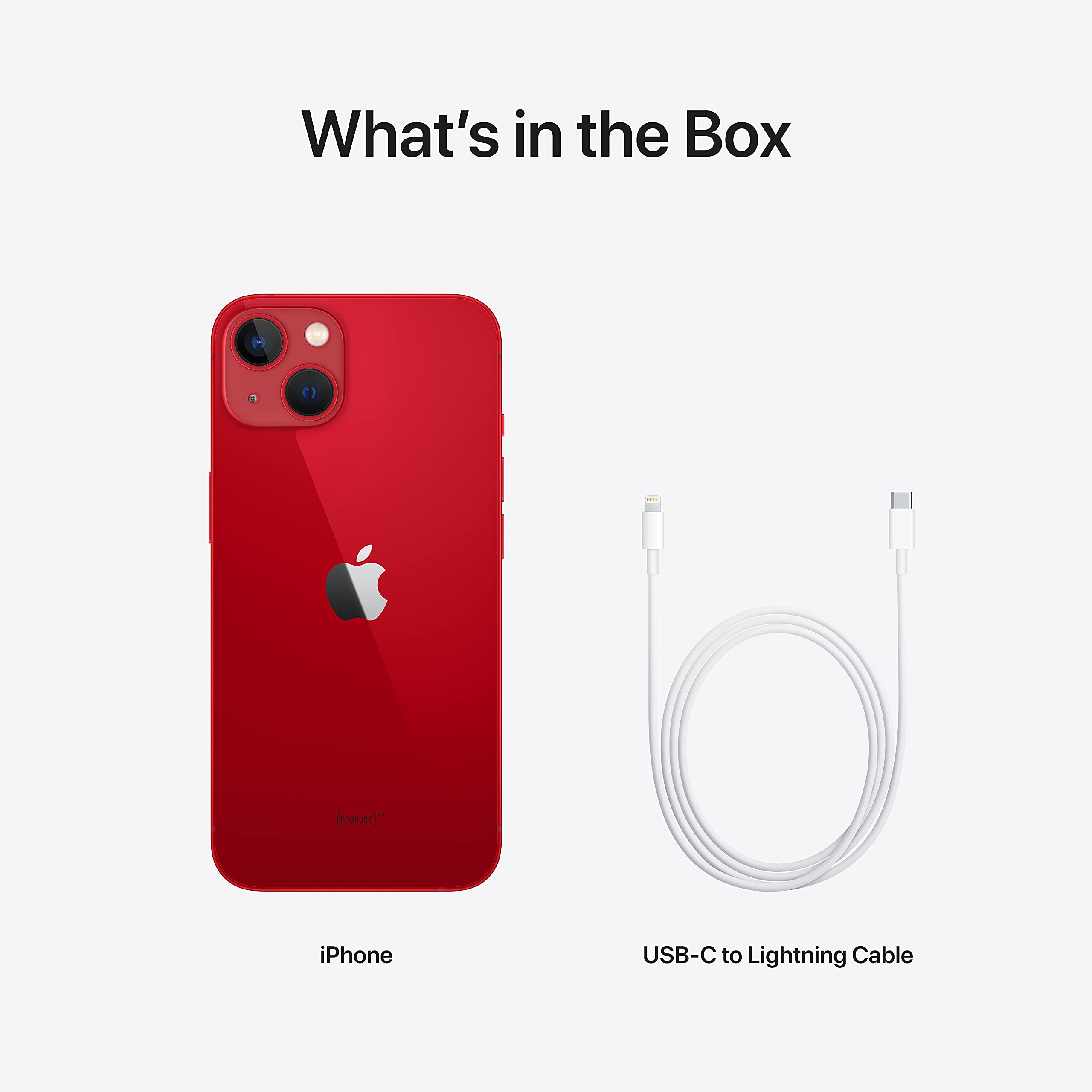 Apple iPhone 13, 256GB, (PRODUCT)RED - Unlocked (Renewed Premium)