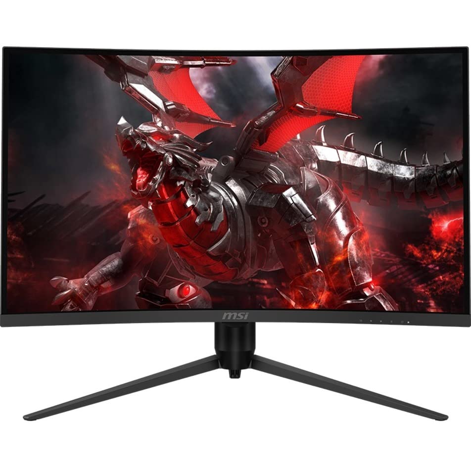 MSI G271C E2, 27" Gaming Monitor, 1920 x 1080 (FHD), VA, 170Hz, FreeSync Premium, HDMI, Displayport, Tilt (Renewed)