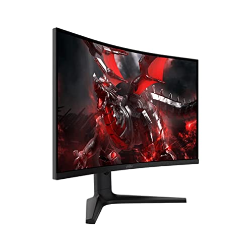 MSI G271C E2, 27" Gaming Monitor, 1920 x 1080 (FHD), VA, 170Hz, FreeSync Premium, HDMI, Displayport, Tilt (Renewed)