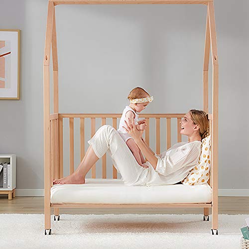 BEDSUM Microfiber 2 Pack Toddler Fitted Crib Sheets, Super Soft and Cozy Baby Sheets for Standard Crib and Toddler Mattresses, 28x52 Inches, Black