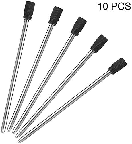 2.75'' Ballpoint Pen Refills, Replaced Refills for Diamond Crystal Stylus Pens and Ballpoint Pens (Black Refills,10 pack)
