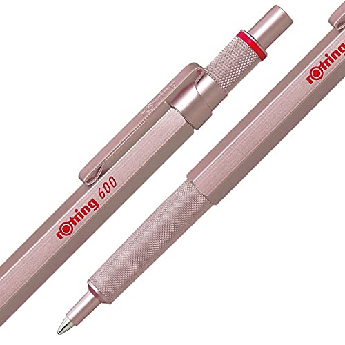 Rotring 600 Ballpoint Pens 2159098 Rose Gold Limited Edition Japan