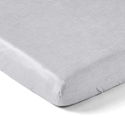 Lush Decor Baby Seaside Micro Mink 2 Pack Fitted Crib Sheet, Blue