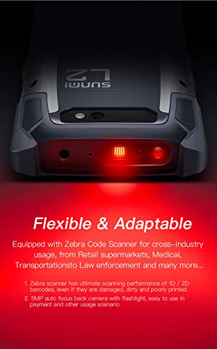 Bluetooth WiFi 4G Smart Handheld Data Collector Wireless Scanner Android 7.1 System Handheld Inventory Machine SUNMI L2