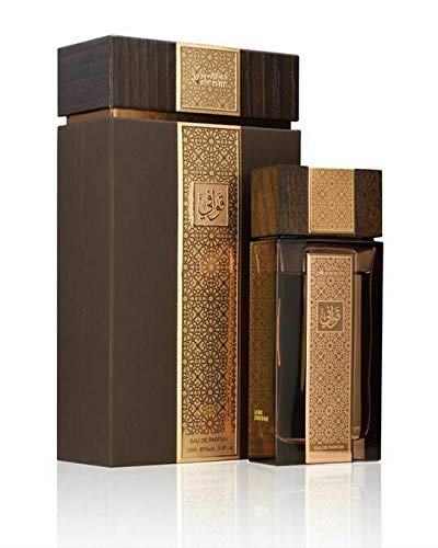 Oud Elite Quwafi Brown EDP - Eau De Parfum 100 ML (3.4 oz) I Great Gift I Oriental Unisex perfume I Gum, Vanilla, Musk I Elegant Bottle I Perfumes