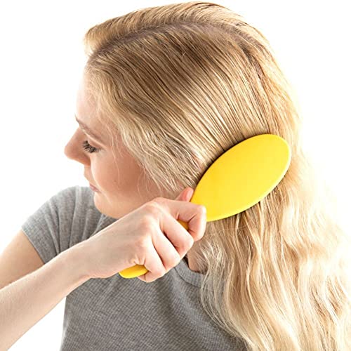 Drybar Super Lemon Drop Detangling Hair Brush | Detangles Hair Without Pulling or Tugging