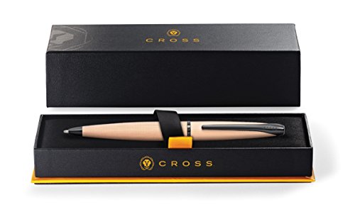 Cross ATX Refillable Ballpoint Pen, Medium Ballpen, Includes Premium Gift Box - Rose Gold