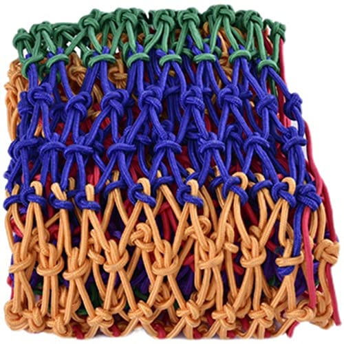 AWSAD Obstacle car Net Child Safety Net Garden Decoration Net Climbing Net Child Color Protective Net Safety Anti-Fall Netting Child Decoration Net Color : 8cm mesh, Size : 2x10m(6.6x32.8ft)