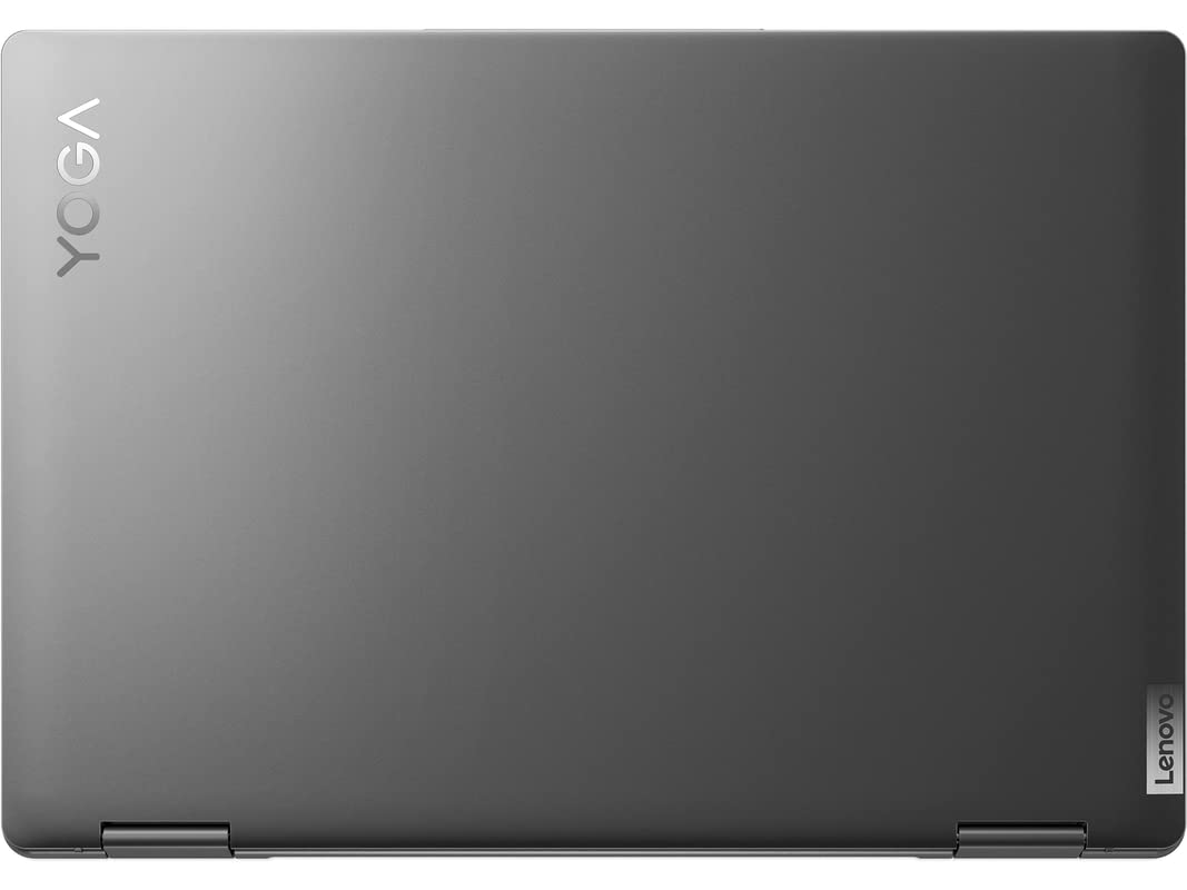 Lenovo 2022 Yoga 7i 14" 2.2K Touch 2-in-1 Laptop, Intel Evo Platform Core i5-1235U, 8GB RAM, 1TB PCIe SSD, Iris Xe Graphics, Backlit Keyboard, Fingerprint Reader, Win 11, Grey, 32GB USB Card