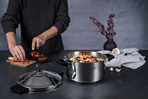 Kuhn Rikon pressure cooker, 8.5-Qt, Silver