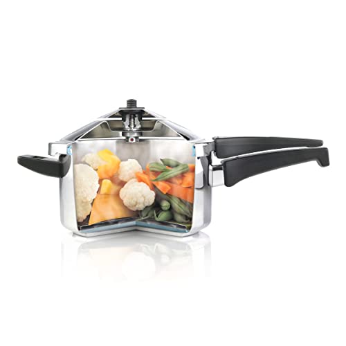 Kuhn Rikon pressure cooker, 8.5-Qt, Silver