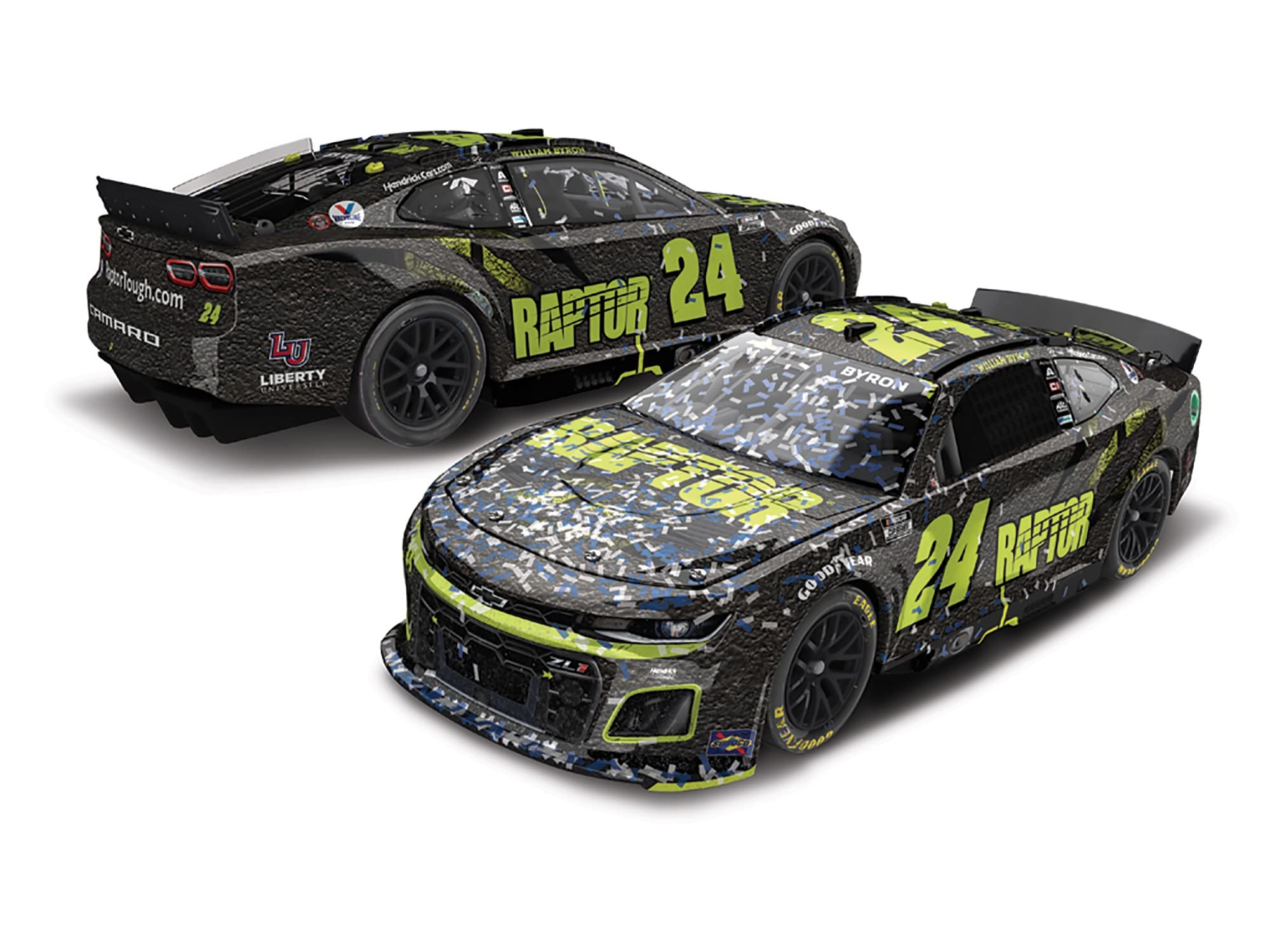 Lionel Racing W Byron 1/64 HT Raptor Martinsville Win 22 Camaro