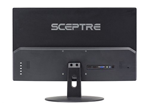 Sceptre 24" Professional Thin 75Hz 1080p LED Monitor 2x HDMI VGA Build-in Speakers, Machine Black (E248W-19203R Series)