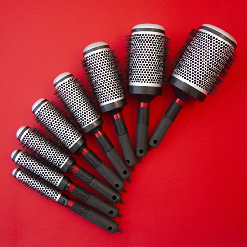 Cricket Technique #310 1โ Thermal Hair Brush Seamless Barrel Styling Hairbrush Anti-Static Tourmaline Ionic Bristle for Blow Drying Curling All Hair Types