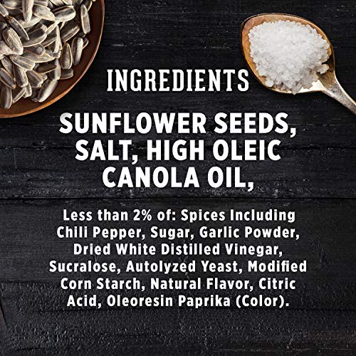 DAVID Seeds Roasted and Salted Sweet and Spicy Jumbo Sunflower Seeds, Keto Friendly, 5.25 oz (Pack of 1)