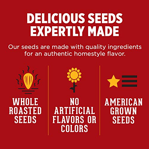 DAVID Seeds Roasted and Salted Sweet and Spicy Jumbo Sunflower Seeds, Keto Friendly, 5.25 oz (Pack of 1)