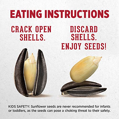 DAVID Seeds Roasted and Salted Sweet and Spicy Jumbo Sunflower Seeds, Keto Friendly, 5.25 oz (Pack of 1)