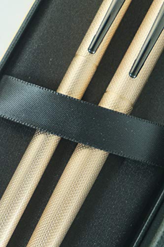 Cross Classic Century Limited Collections with Diamond Cut PVD Rose Gold Barrel and Contrasting PVD Appointments Duo of Selectip Rollerball Pen & Ballpoint Pen