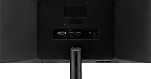 LG 24ML600M-B Monitor 24β FHD (1920 x 1080) IPS Display, 3-Side Borderless Design, Radeon FreeSync, Dual HDMI, OnScreen Control - Black