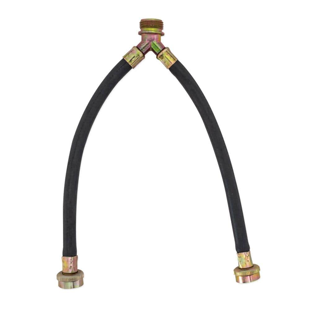 Rubber Washing Machine Y Mixer Hose Connector by Kelaro - 3/4"