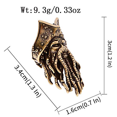 NGOANSK6688 1 Piece/Lot Silver Color Spacer Beads Long Beard Accessories for Bracelets Jewelry Gifts (BD636-1)