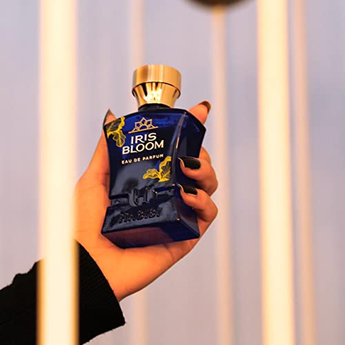 H HABIBI Iris Bloom Find Your Signature Scent with this Luxury EDP - Eau de Parfum Women's Fragrance - Unique & long-lasting Perfumes for Women, Made of Rare Exotic Notes - 2.5 fl oz