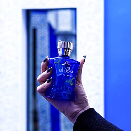 H HABIBI Iris Bloom Find Your Signature Scent with this Luxury EDP - Eau de Parfum Women's Fragrance - Unique & long-lasting Perfumes for Women, Made of Rare Exotic Notes - 2.5 fl oz