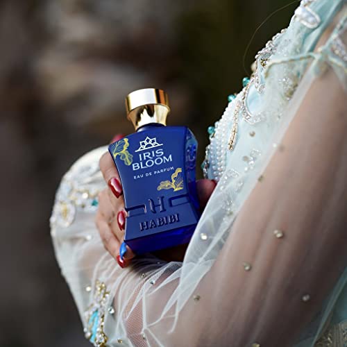 H HABIBI Iris Bloom Find Your Signature Scent with this Luxury EDP - Eau de Parfum Women's Fragrance - Unique & long-lasting Perfumes for Women, Made of Rare Exotic Notes - 2.5 fl oz