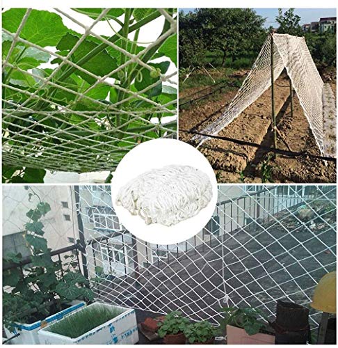 SJIAMJJ Hemp Rope Net Child Safety net Cargo Net, Cat Safety Net, Child and Baby Anti-Fall Net, Safe Railway Net, Car Net, Balcony, Stairs, Railing, Fence, Terrace 1x3m (Size : 45M(1316ft))