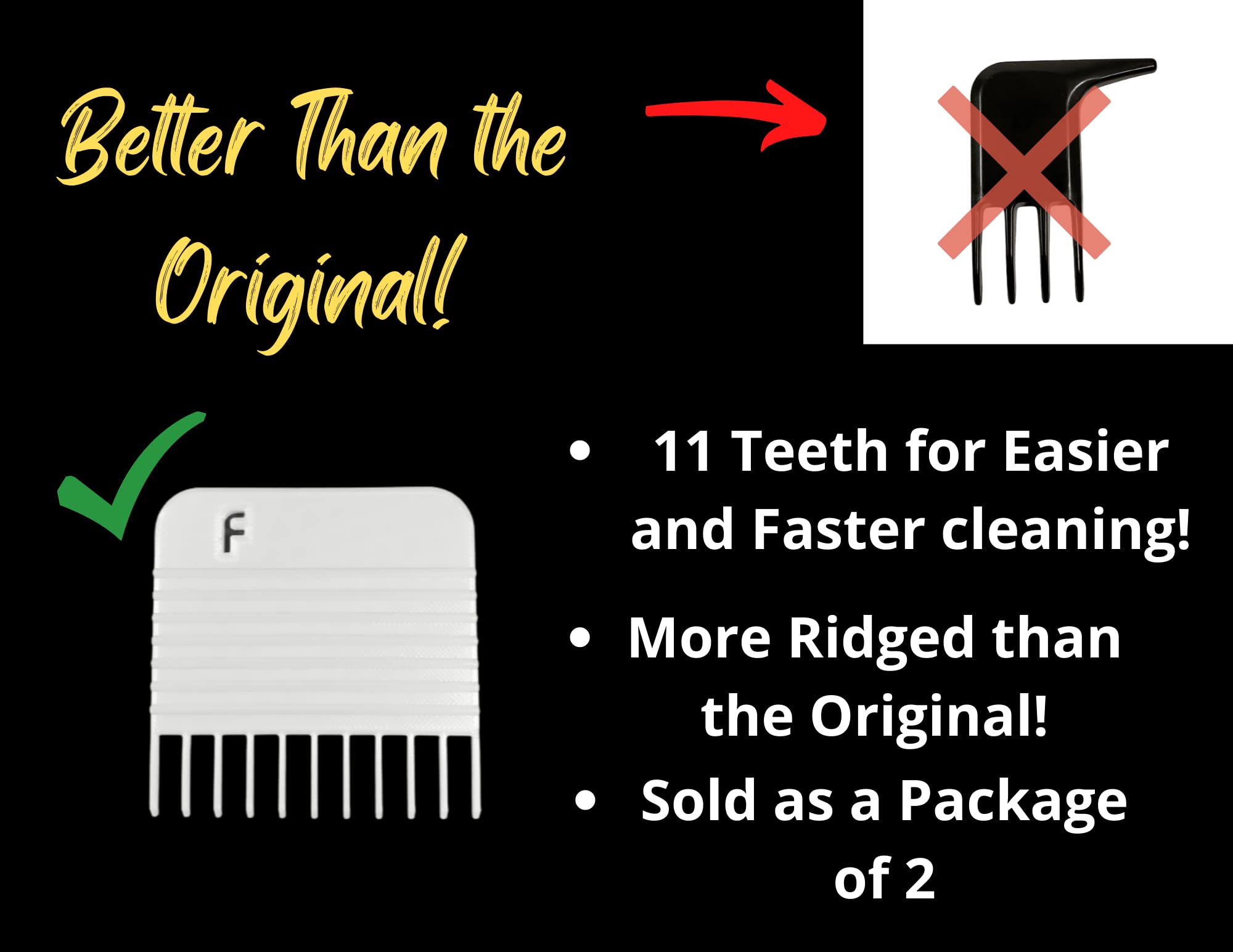 Vegetable Chopper Cleaning Tool 2 PACK - 3D Printed Cleaner Tool Rake for Fullstar Vegetable Chopper