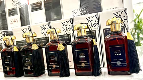 FRESCO Unisex Perfume, Fragrance by PEARLA·NERA with a Vanilla, White Floral and Woody Amber Scent 3.4 Fl Oz by Maison d'Orient Arabian Oud (Muestras de Fragancias Arabes)