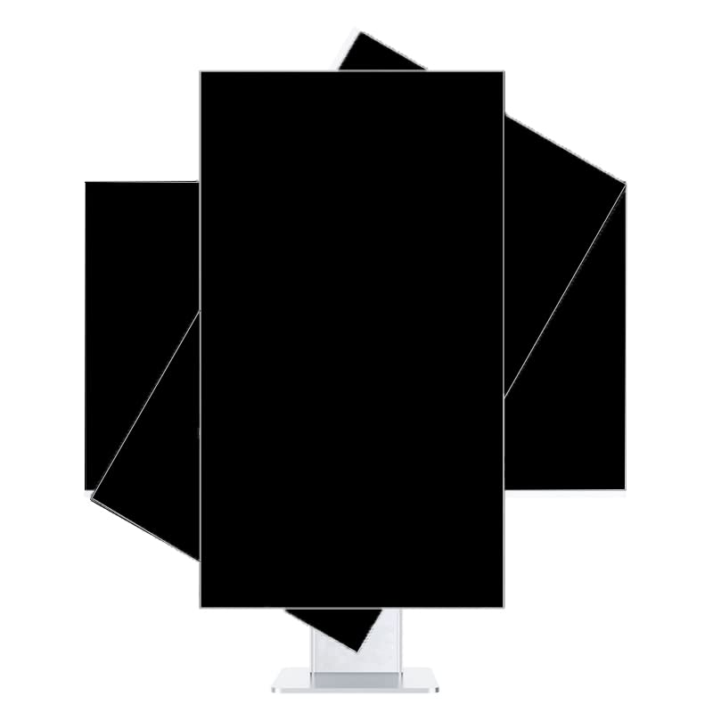 QianZi 3-Sided Borderless 27" Monitor with Audio - Aluminum Casing, 2560 * 1440(2K180Hz),Type-C 65W, Split Screen Lift and Rotate