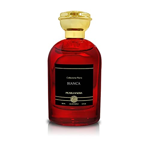 BIANCA Women's Perfume, Fragrance by PEARLA·NERA with a Warm Spice, Sweet and White Floral Scent 3.4 Fl Oz by Maison d'Orient Arabian Oud (Muestras de Fragancias Arabes)