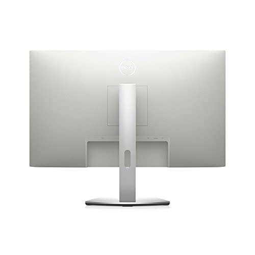 Dell S2721H 27-inch Full HD 1920 x 1080p, 75Hz IPS LED LCD Thin Bezel Adjustable Gaming Monitor, 4ms Grey-to-Grey Response Time, Built-in Dual Speakers, HDMI ports, AMD FreeSync, Platinum Silver