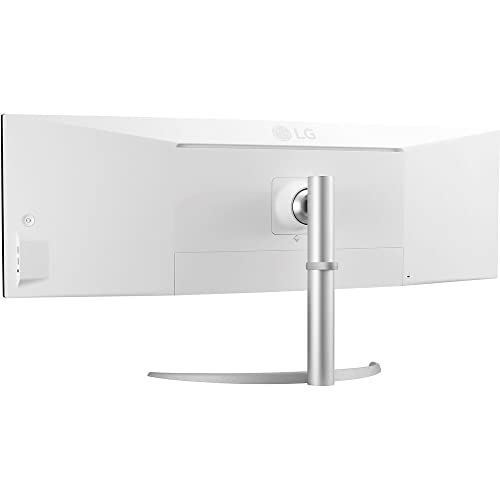 LG 49WQ95C-W 49" (5120x1440) 144Hz 5ms Curved LED FreeSync Monitor, White (Renewed)