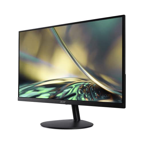 Acer SB242Y EBI 23.8" Full HD (1920 x 1080) IPS Zero-Frame Gaming Office Monitor | AMD FreeSync Technology | Ultra-Thin Stylish Design | 100Hz | 1ms (VRB) | Low Blue Light | Tilt | HDMI & VGA Ports