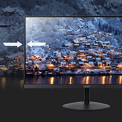 Acer SB242Y EBI 23.8" Full HD (1920 x 1080) IPS Zero-Frame Gaming Office Monitor | AMD FreeSync Technology | Ultra-Thin Stylish Design | 100Hz | 1ms (VRB) | Low Blue Light | Tilt | HDMI & VGA Ports