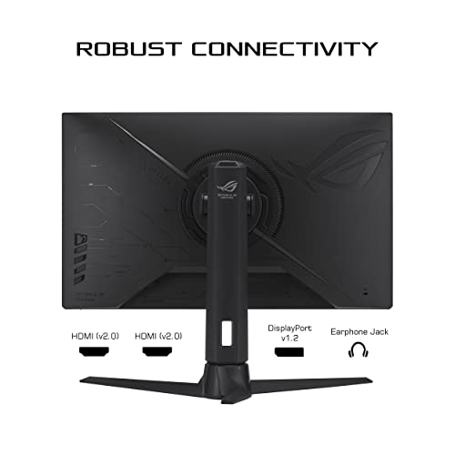 ASUS ROG Strix 24.5” 1080P Gaming Monitor (XG256Q) - Full HD, Fast IPS, 180Hz ( Renewed)